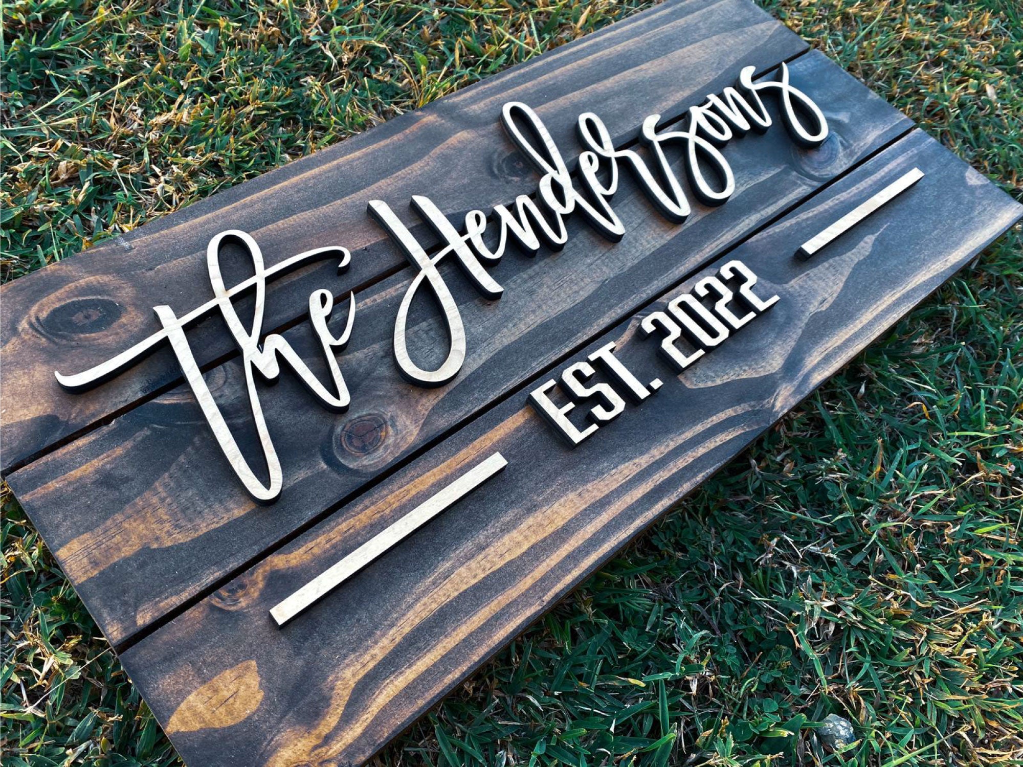 Very Wood Basement | Outdoor Personalized Wooden Signs